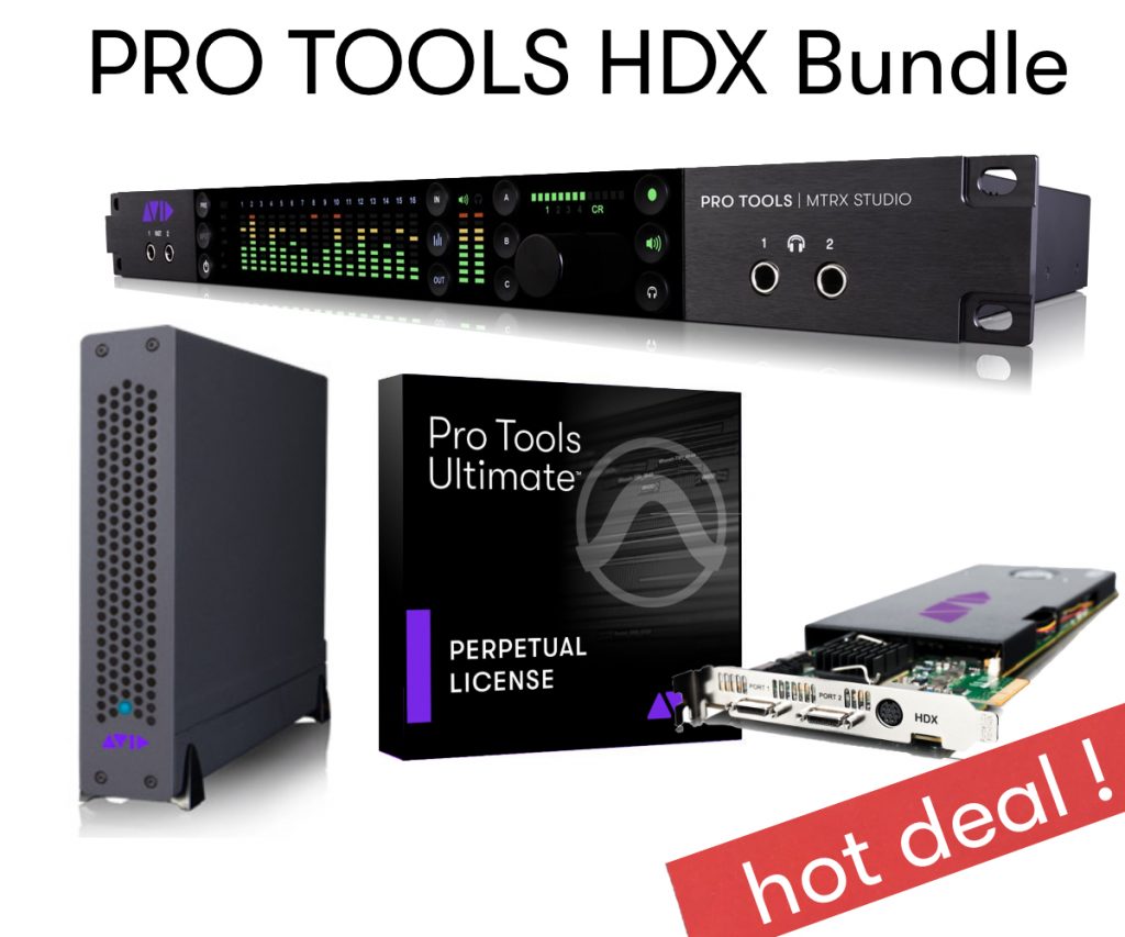 PRO TOOLS HDX MTRX Studio TB3 Chassis (Desktop) Bundle - SMM | Online Shop